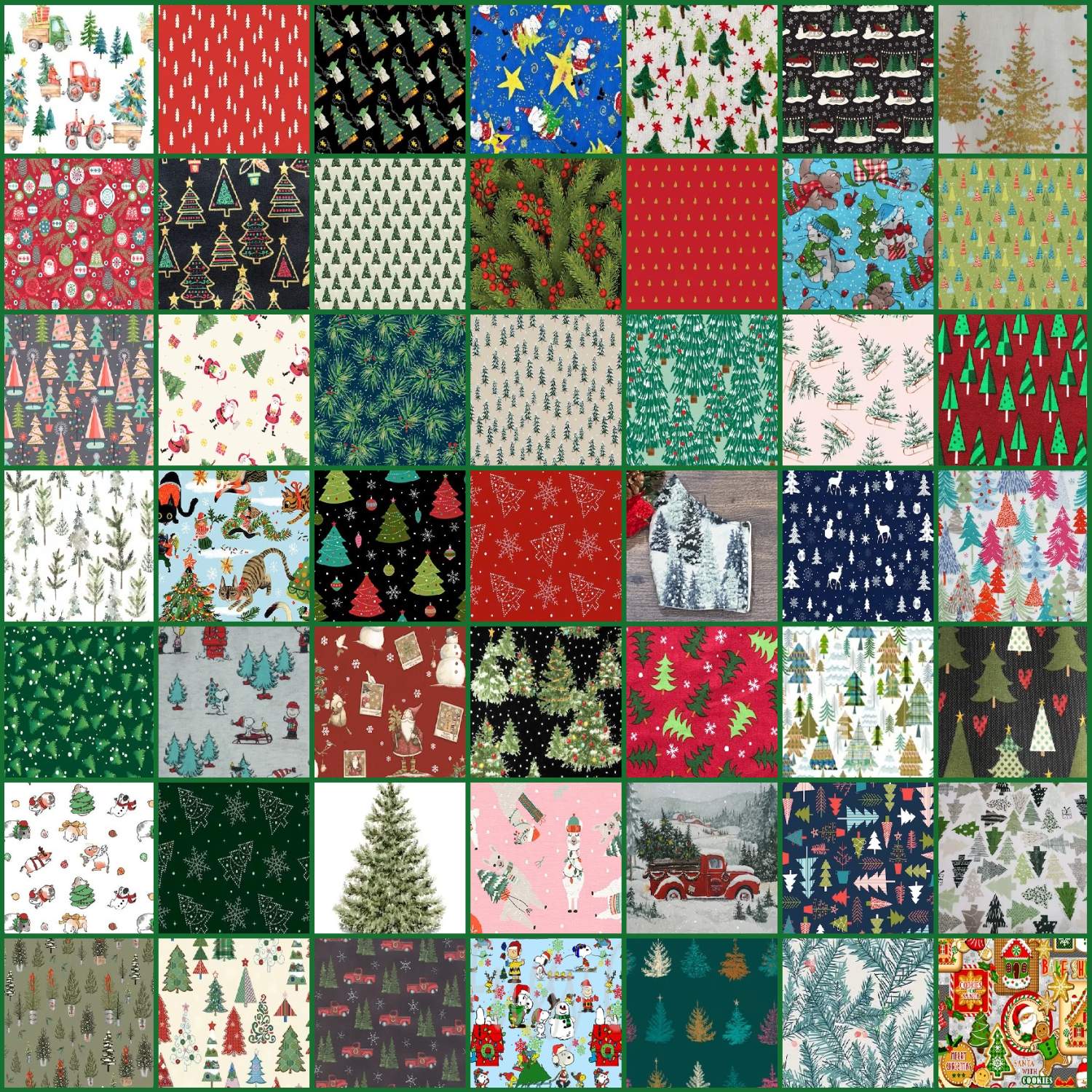 Solve Christmas Trees jigsaw puzzle online with 324 pieces
