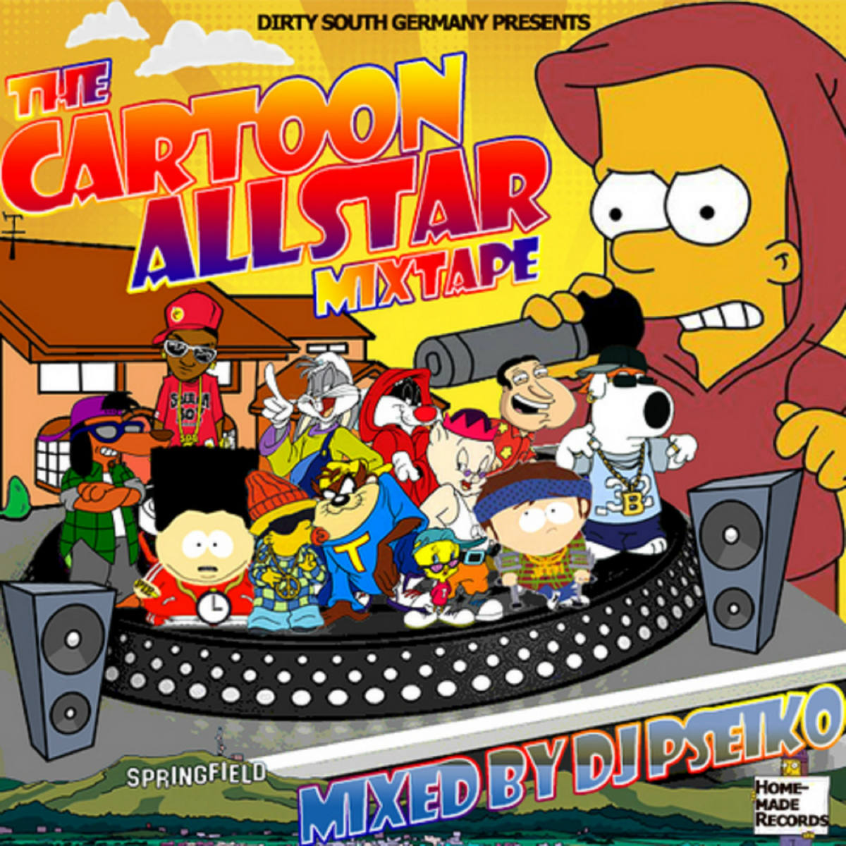 Solve Mickey_Mouse_Simpsons jigsaw puzzle online with 400 pieces