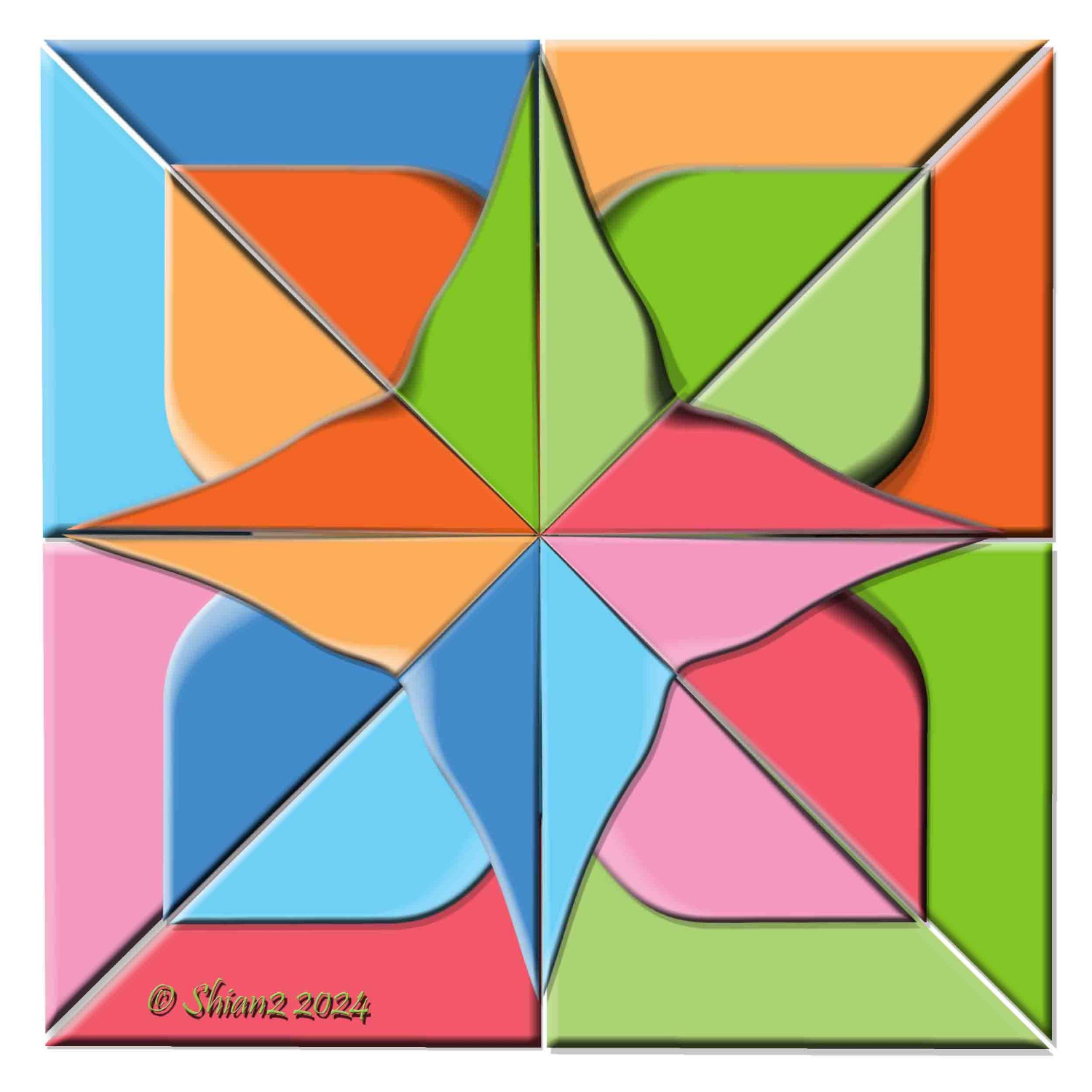 Solve Plain Colours jigsaw puzzle online with 64 pieces