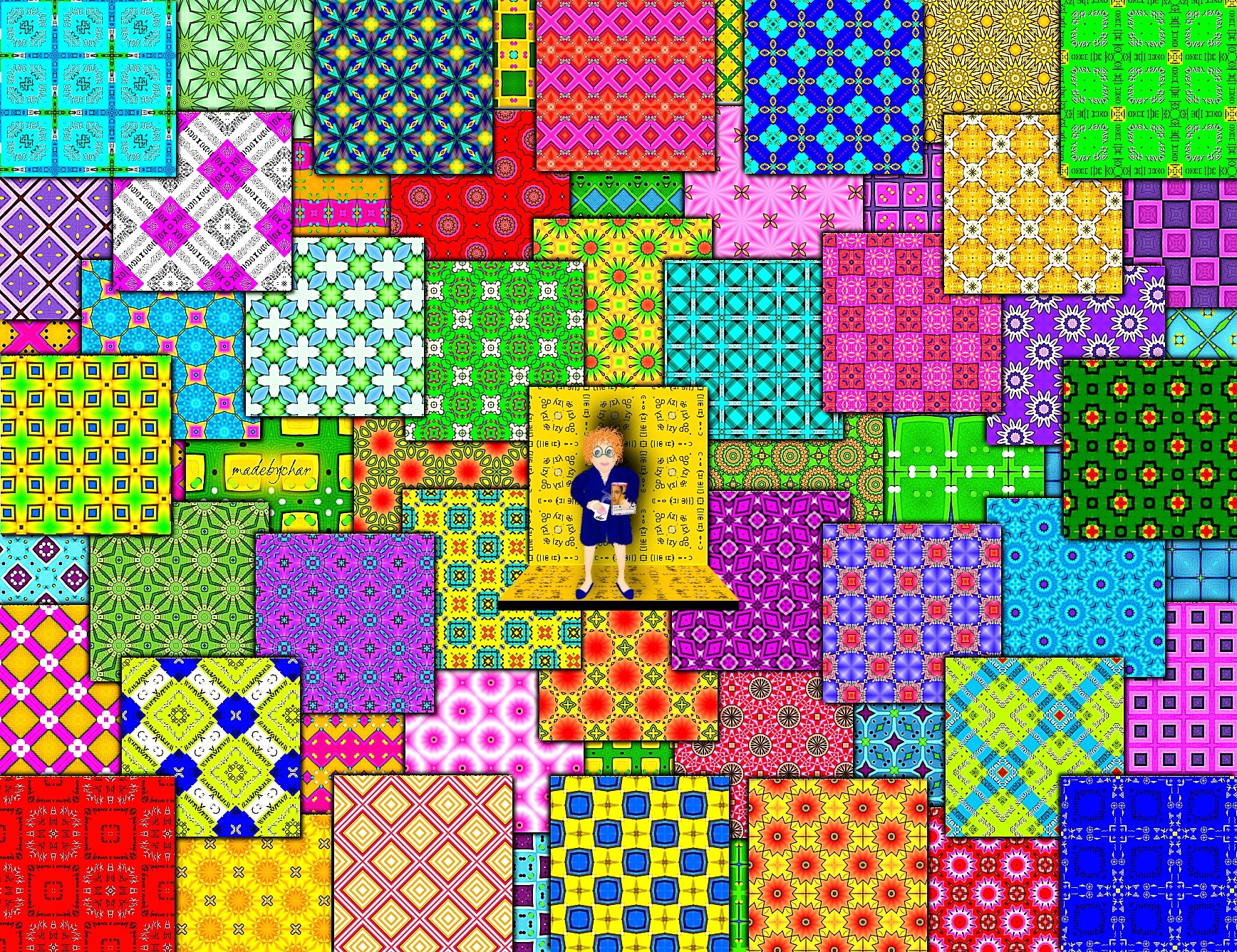 Solve Patterns on Parade.... jigsaw puzzle online with 192 pieces