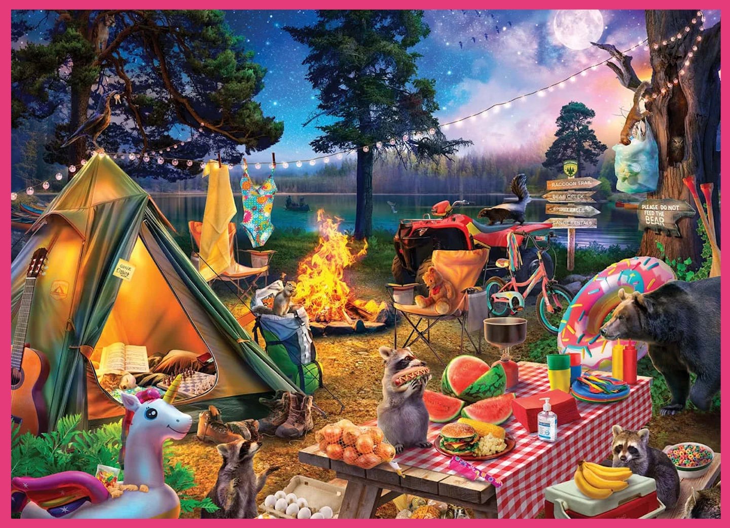 Solve Camp Life jigsaw puzzle online with 352 pieces
