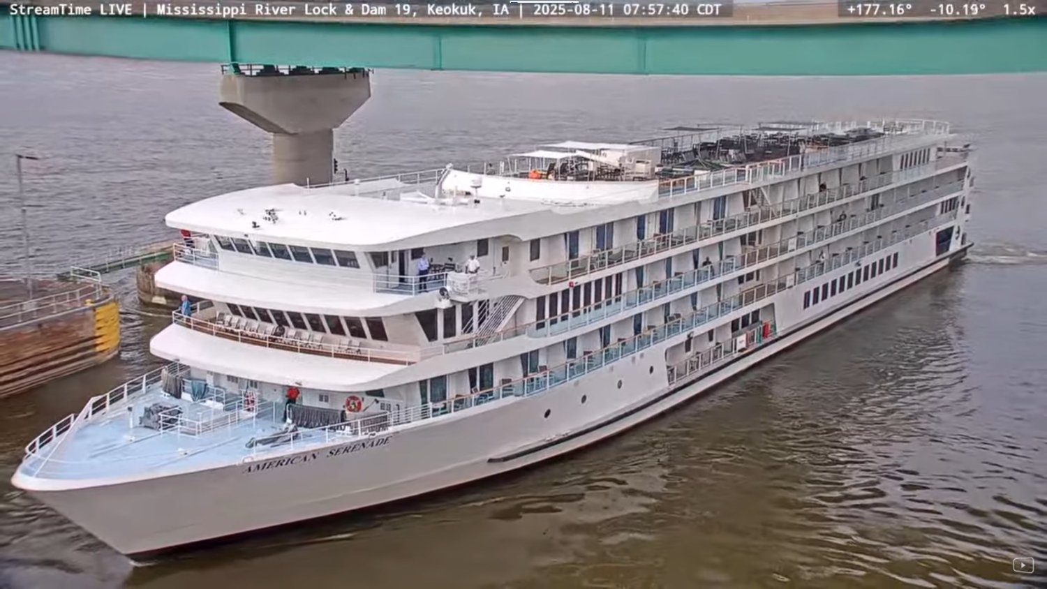 Solve American Serenade - Mississippi River Cruise Ship - Keokuk, IA ...