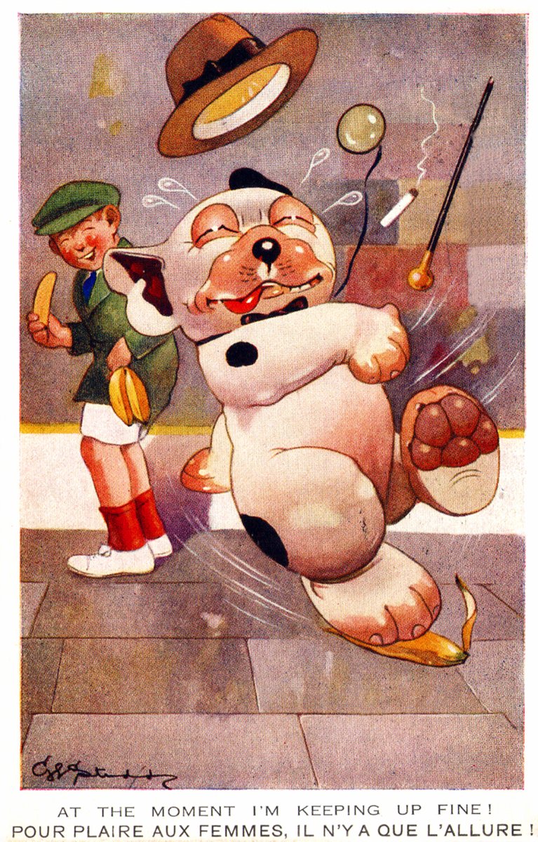 Solve Bonzo Series, At the moment I'm keeping up fine, by George Ernest ...