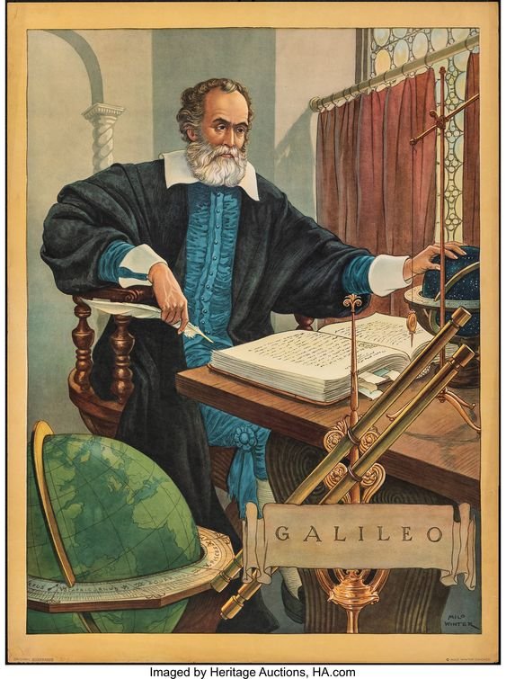 Solve Galileo 1940's jigsaw puzzle online with 108 pieces