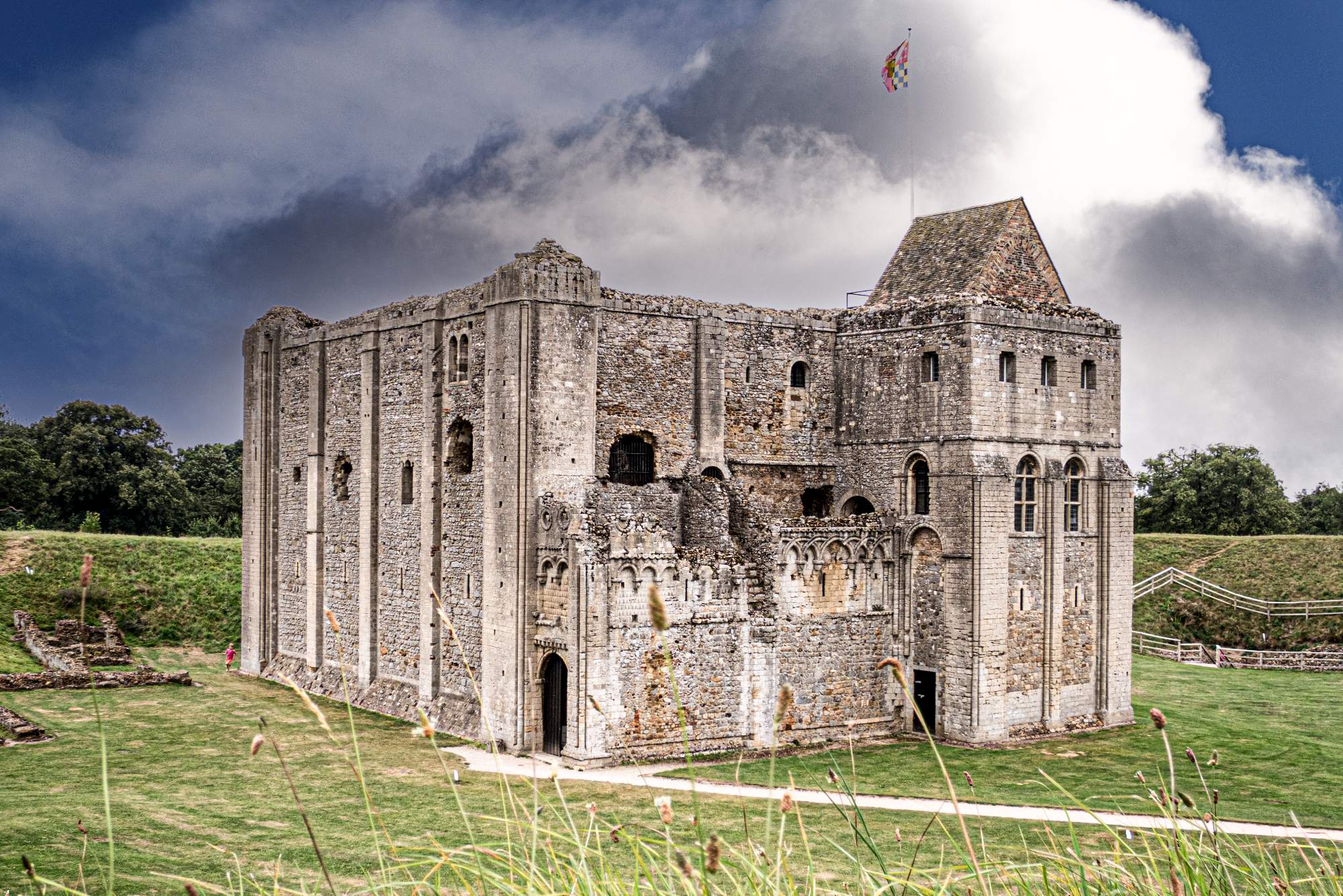 Solve Castle Rising, Norfolk, UK jigsaw puzzle online with 368 pieces