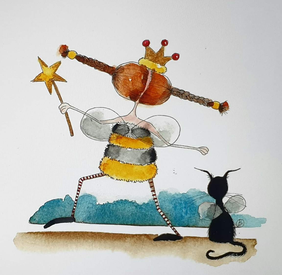 Solve COME FLY WITH ME! jigsaw puzzle online with 36 pieces