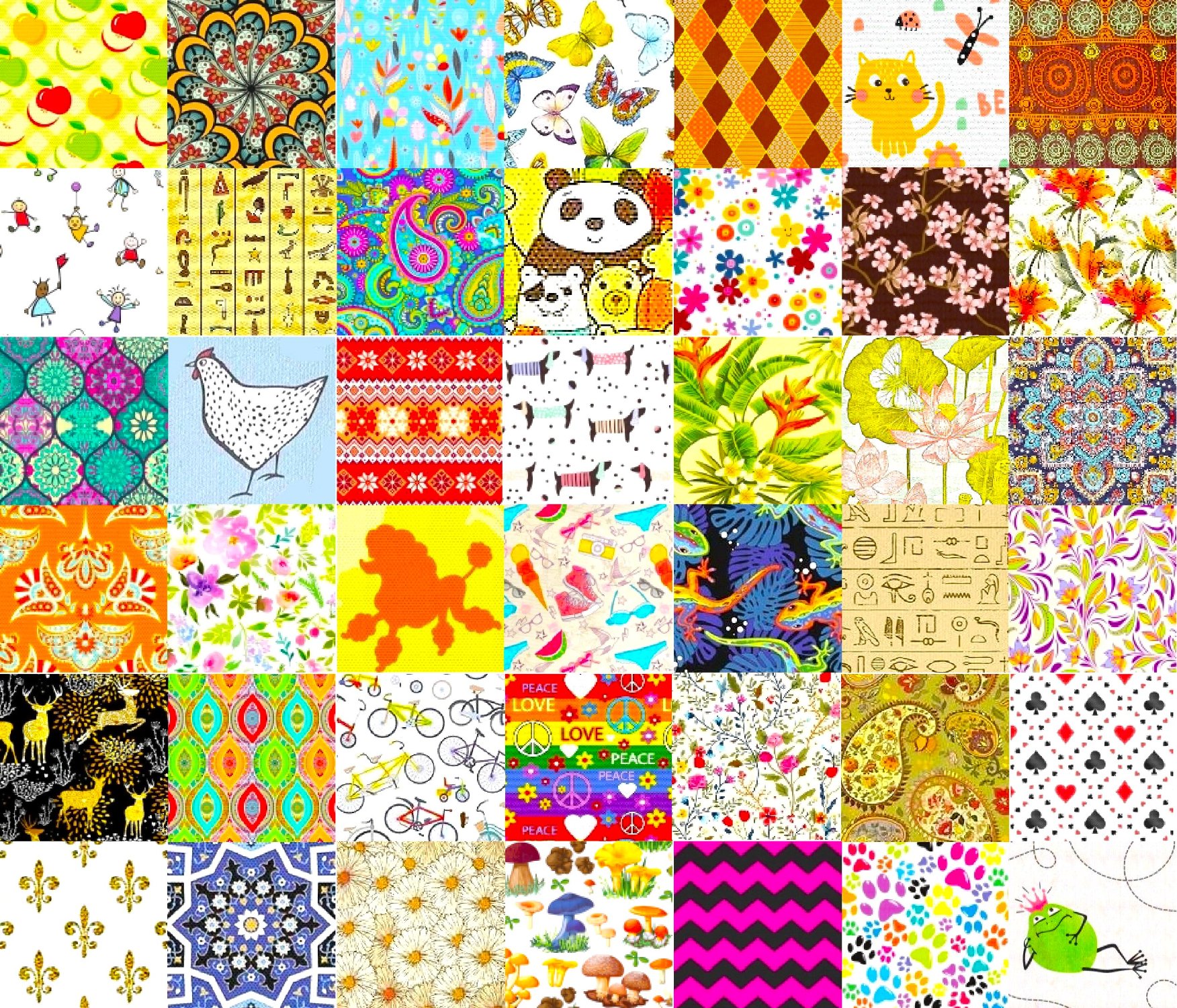 Solve PATCHWORK AMBESONNE 7 jigsaw puzzle online with 255 pieces