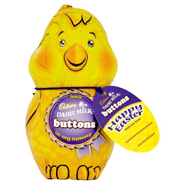 Solve Cadbury buttons chick jigsaw puzzle online with 64 pieces