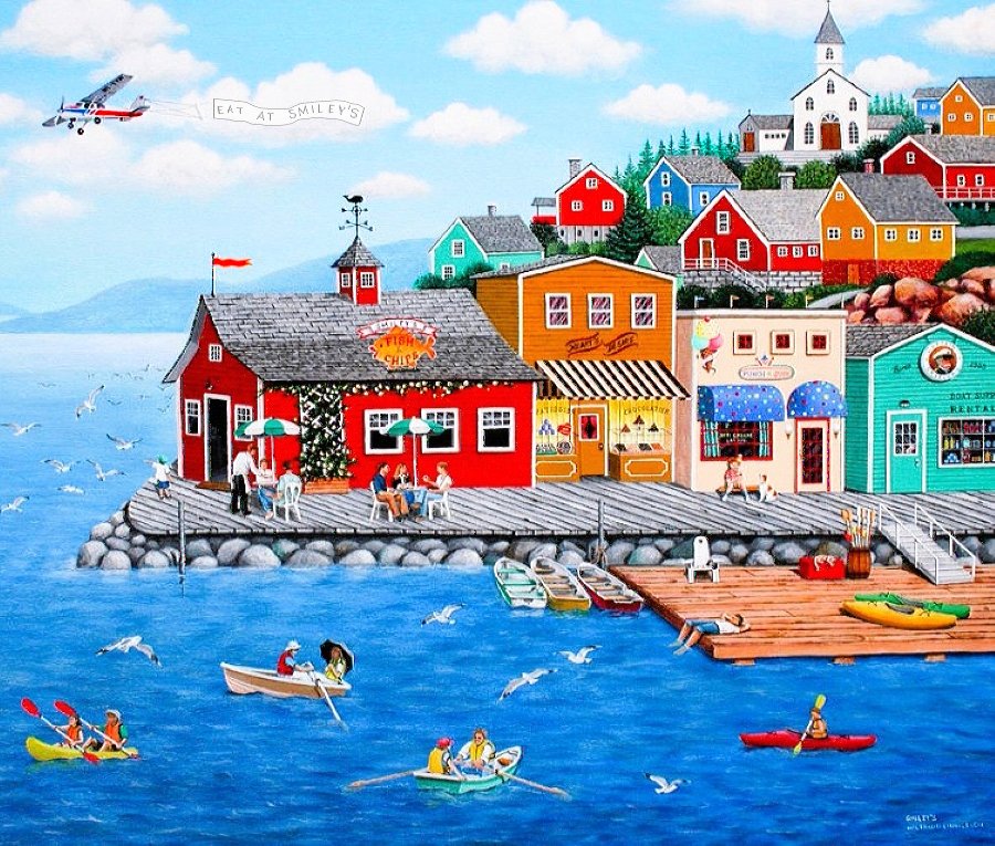 Solve Smiley's jigsaw puzzle online with 168 pieces