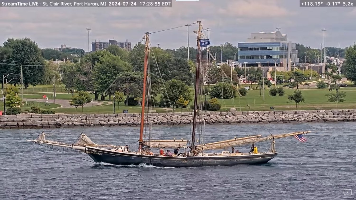 Solve Lettie G Howard - Tall Ship Schooner - Port Huron, MI (2024-07-24 ...