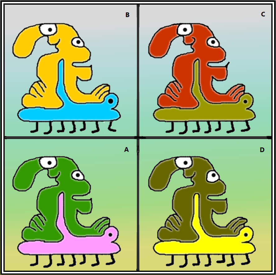 Solve differences jigsaw puzzle online with 100 pieces