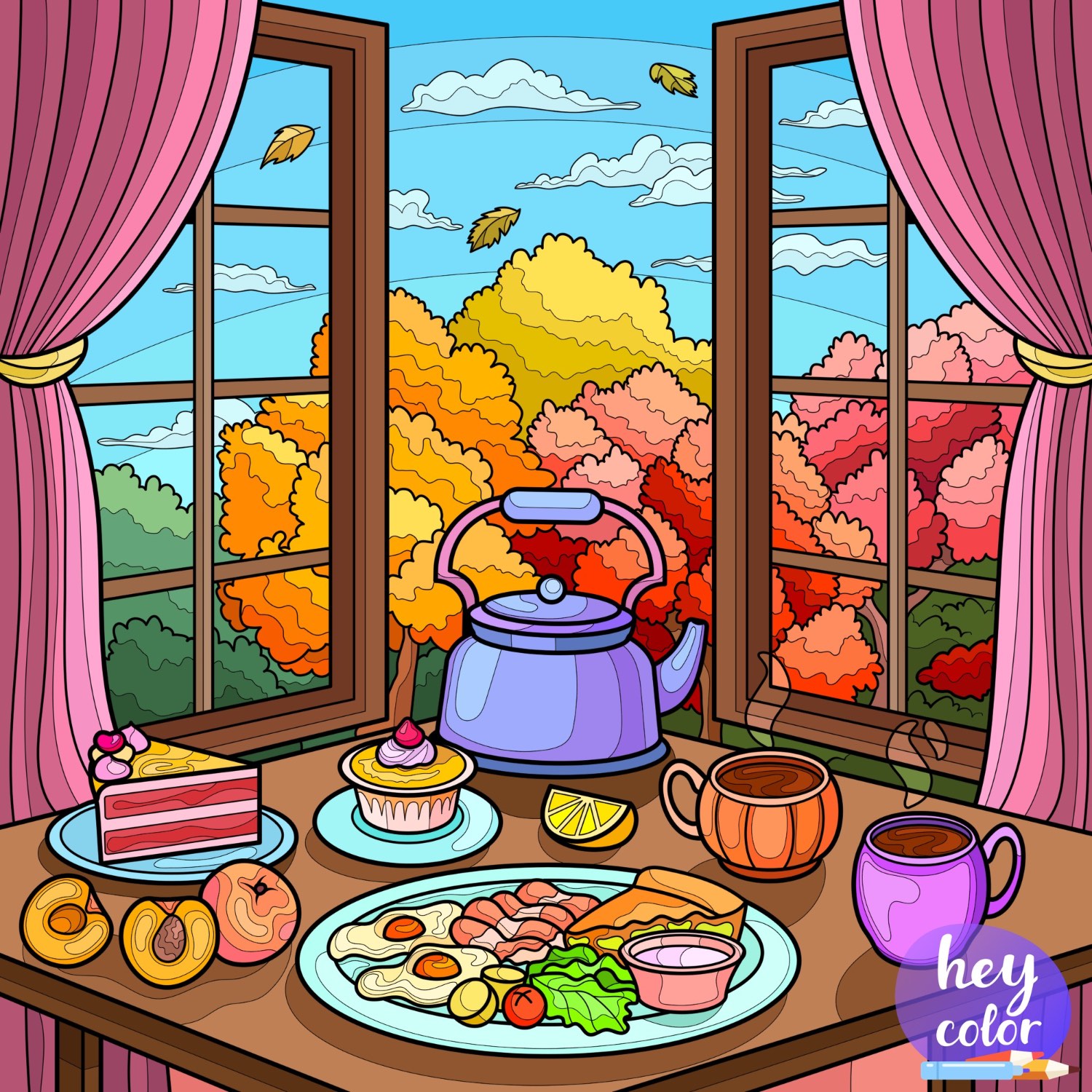 Solve Breakfast is Served jigsaw puzzle online with 256 pieces