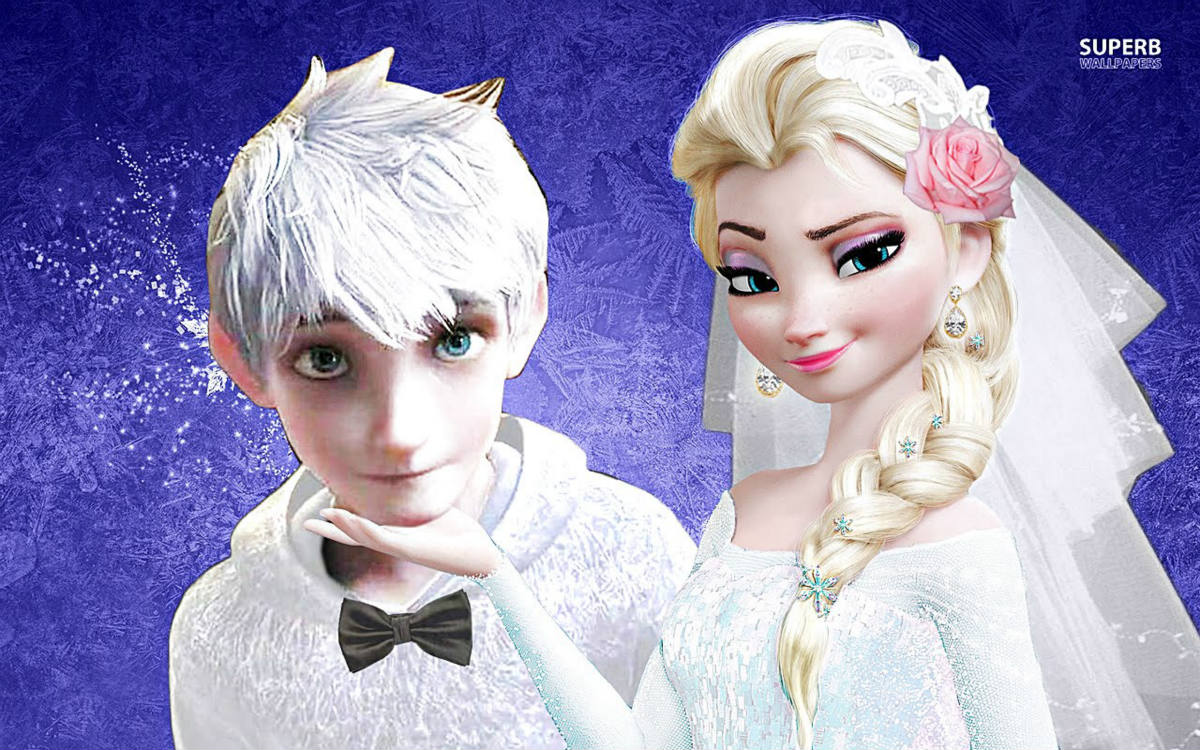 Solve Elsa Wedding Day jigsaw puzzle online with 54 pieces