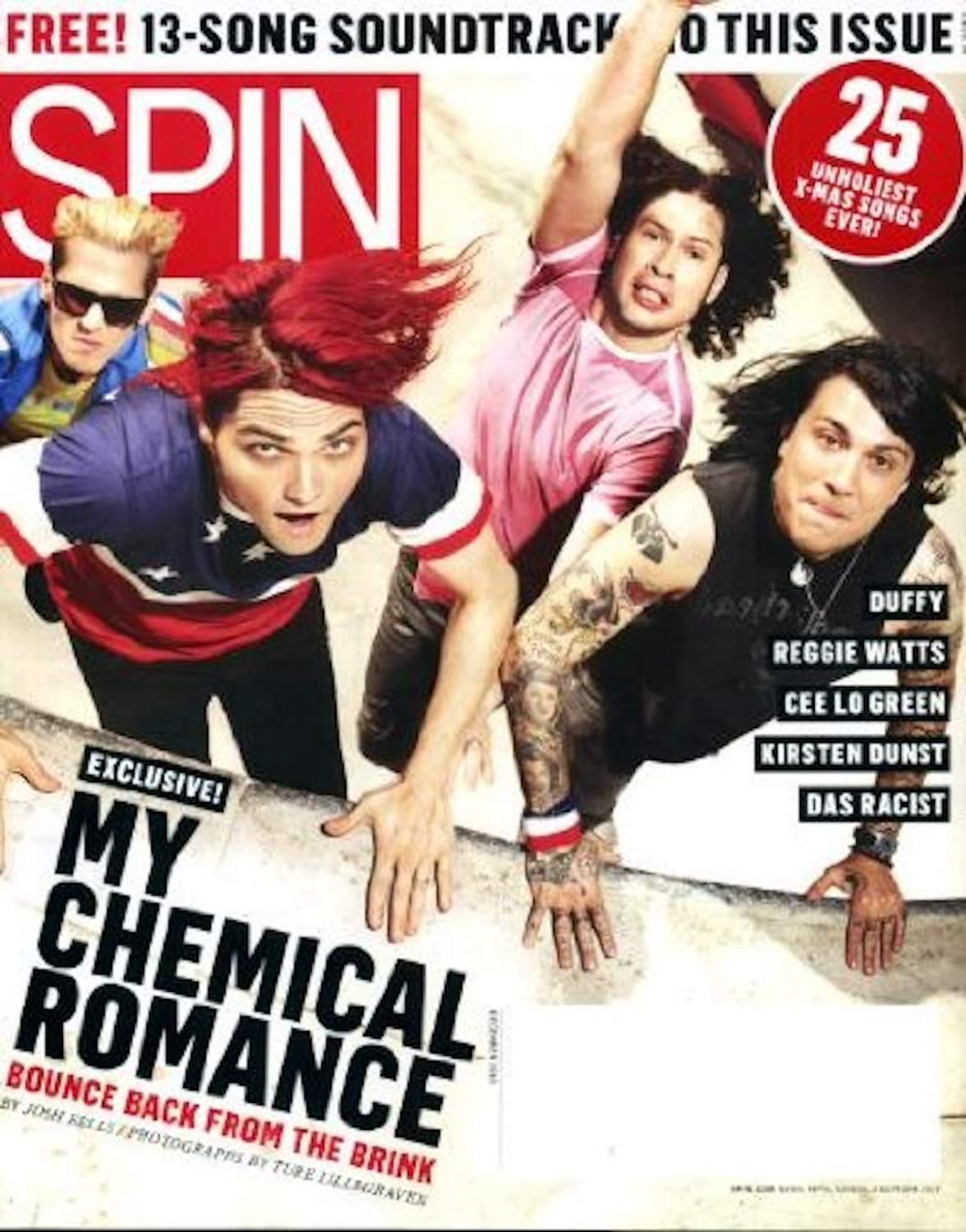 Solve A smaller version of the 'Spin' magazine cover jigsaw puzzle ...