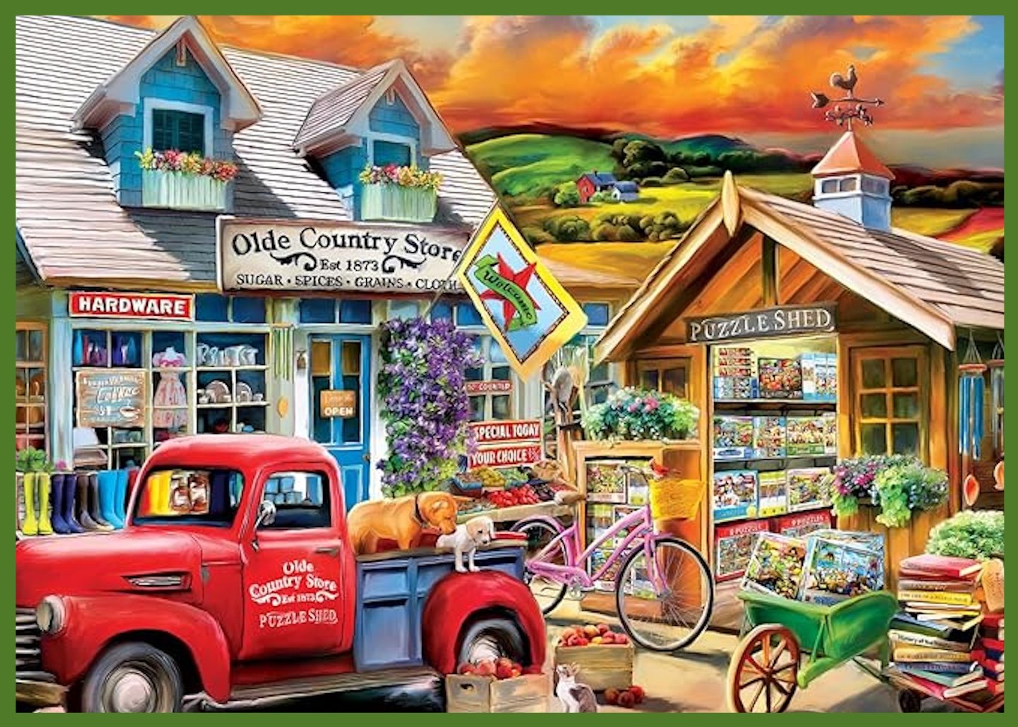 Solve Puzzle Shed jigsaw puzzle online with 352 pieces