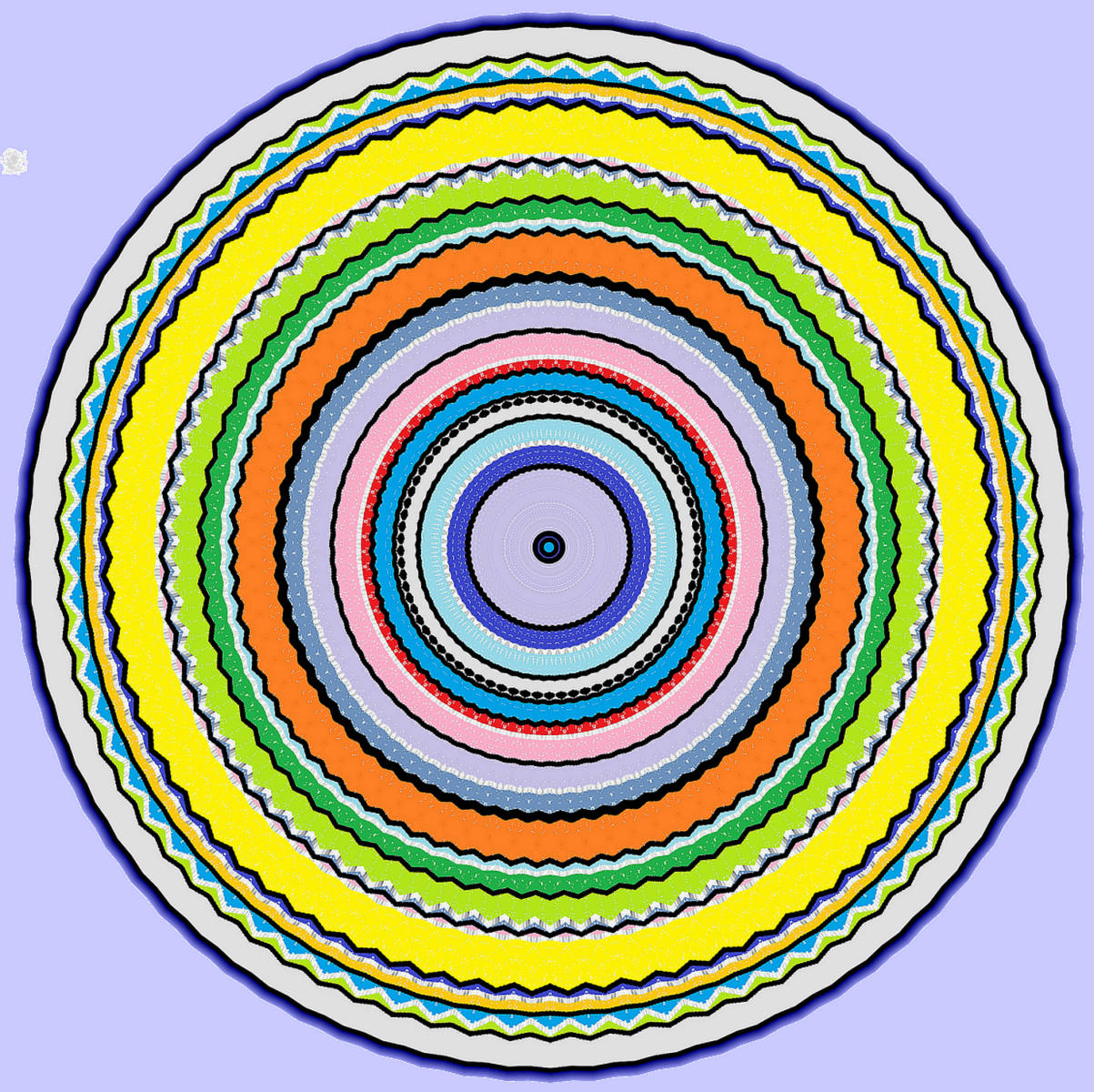 Solve 041918 Geometric 216 Wavy Circles jigsaw puzzle online with 225 ...