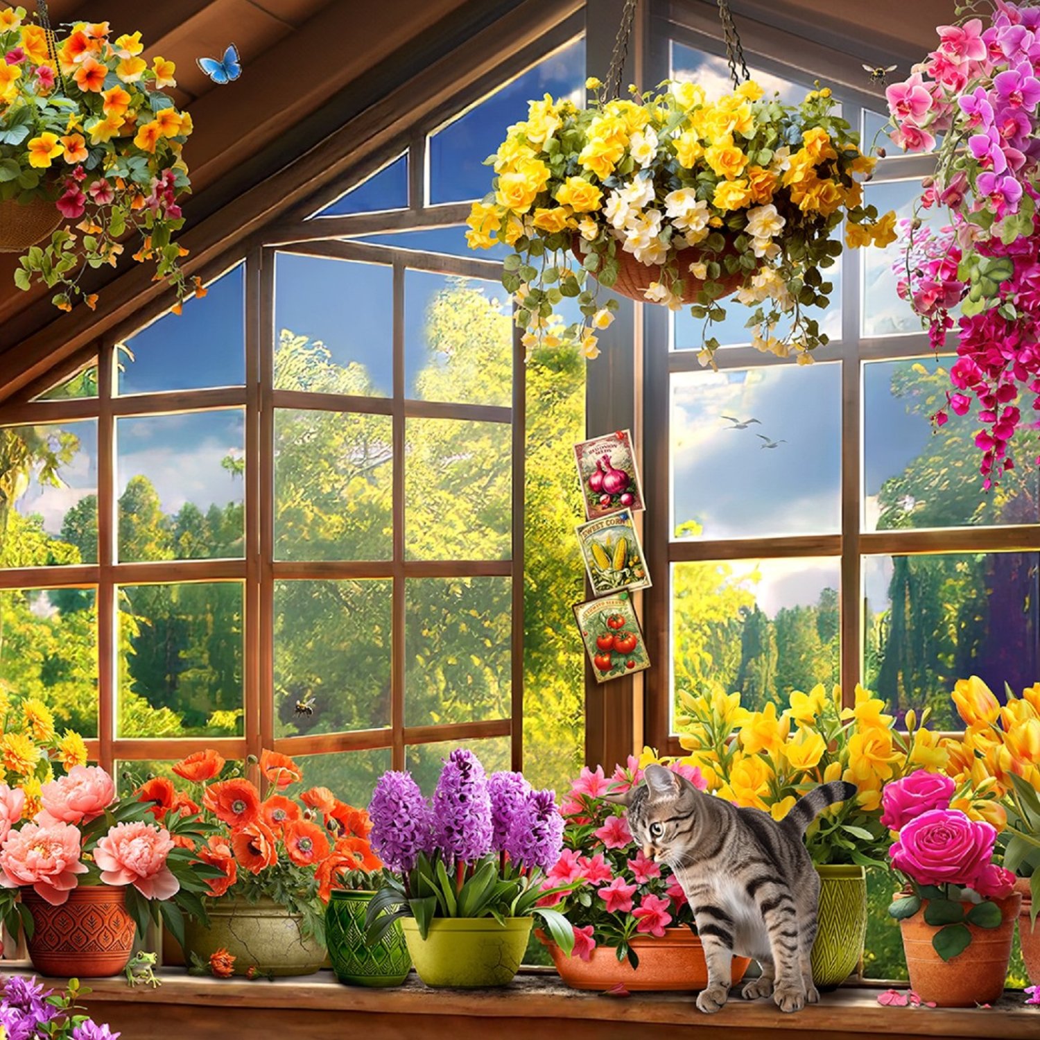 Solve Plantations de printemps jigsaw puzzle online with 361 pieces