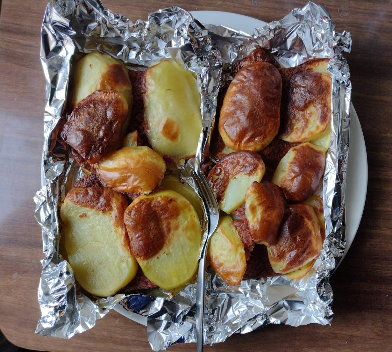 Solve Food I made - air fried moon potatoes jigsaw puzzle online with ...
