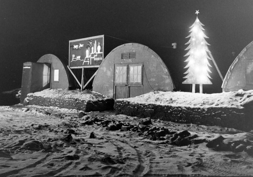 Solve The United States Armed Force barracks during Christmas in ...