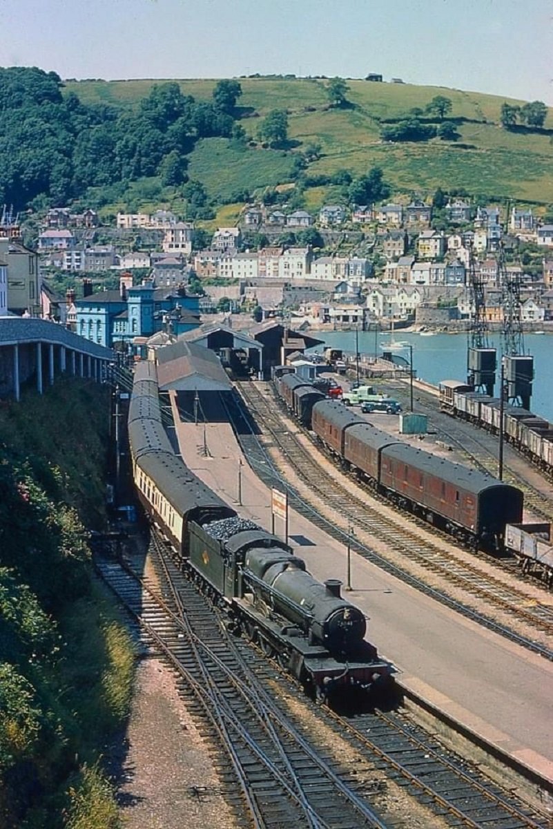 Solve GWR 68xx Class 6841 Marlas Grange at Kingswear, Devon. Date ...