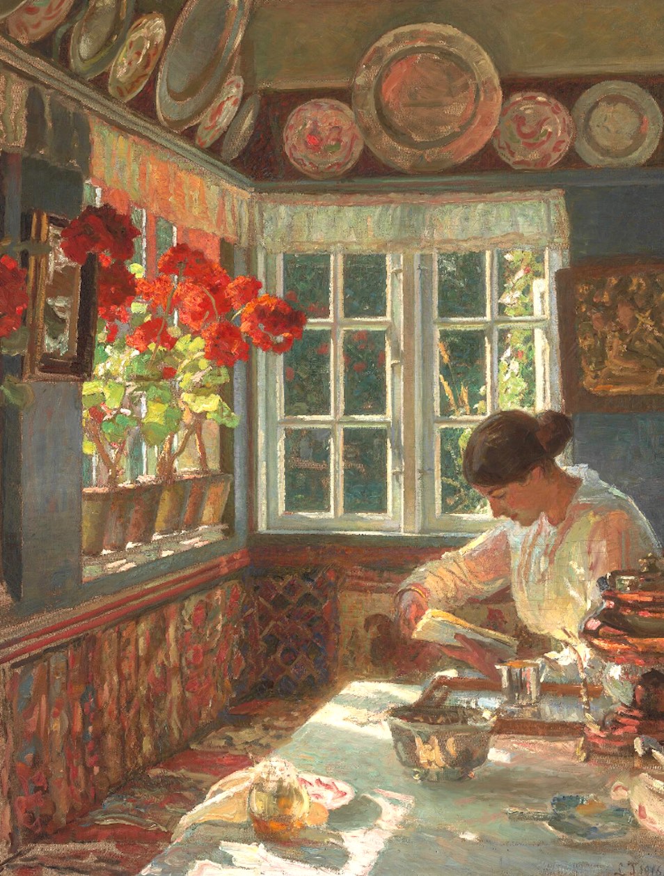Solve Laurits Tuxen (Danish, 1853–1927), Morning Atmosphere (1916 ...