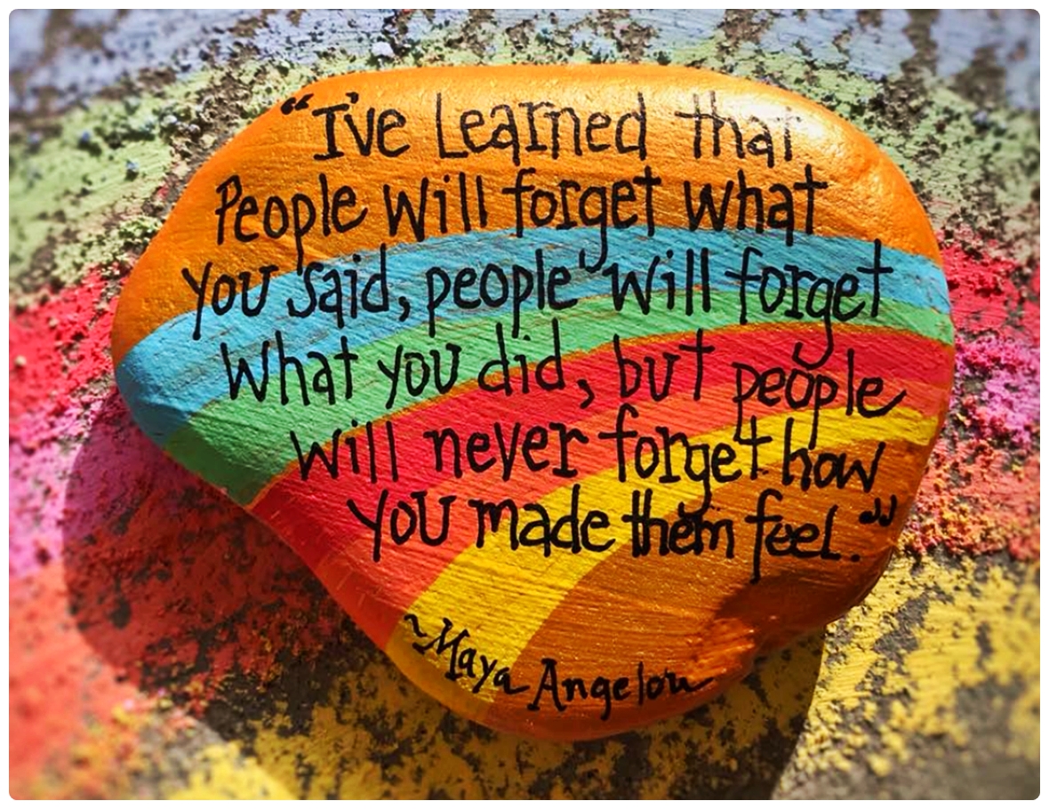 Solve Quotation by Maya Angelou - The Kindness Rocks Project jigsaw ...