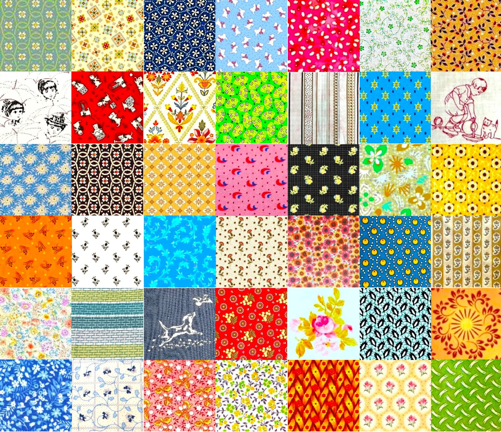 Jigsaw Puzzle | 143 pieces | PATCHWORK MARCUS FABRICS 2 | Jigidi