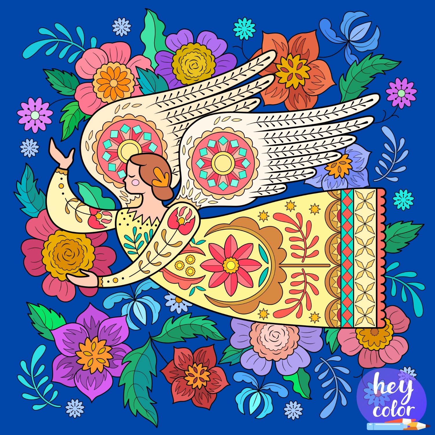 Solve Angel jigsaw puzzle online with 256 pieces