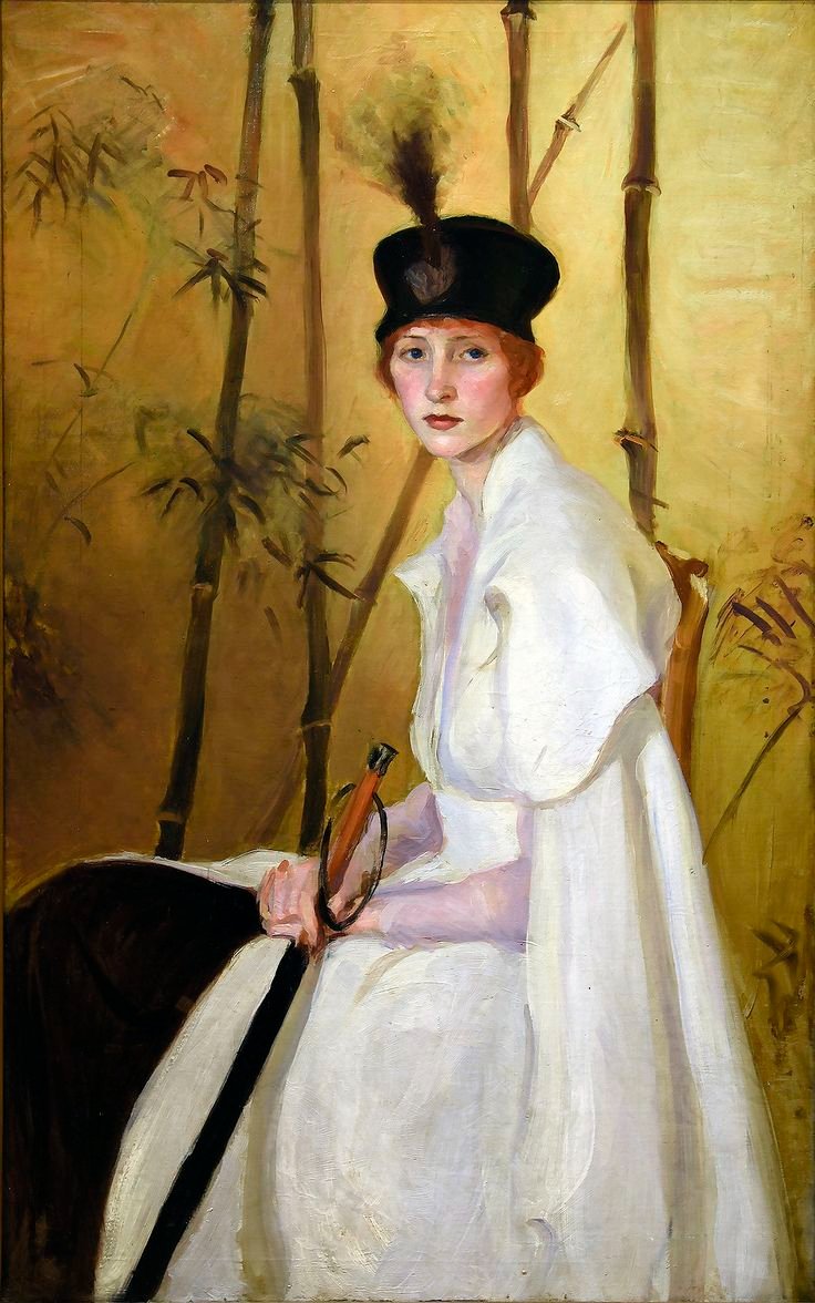 Solve Girl in White, 1906 (1884-1973) BY Ruth Pratt Bobbs - American ...