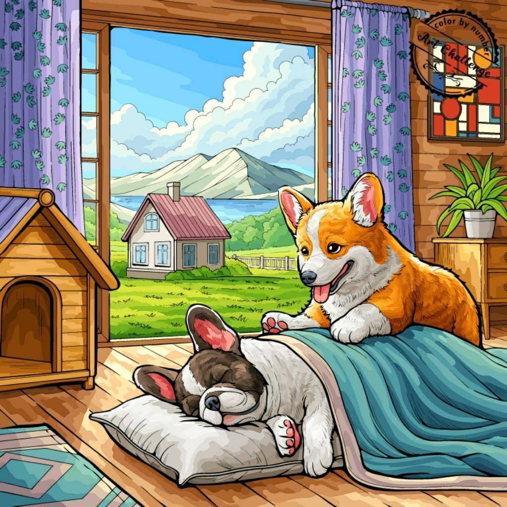 Solve 86 Color Expressions jigsaw puzzle online with 64 pieces