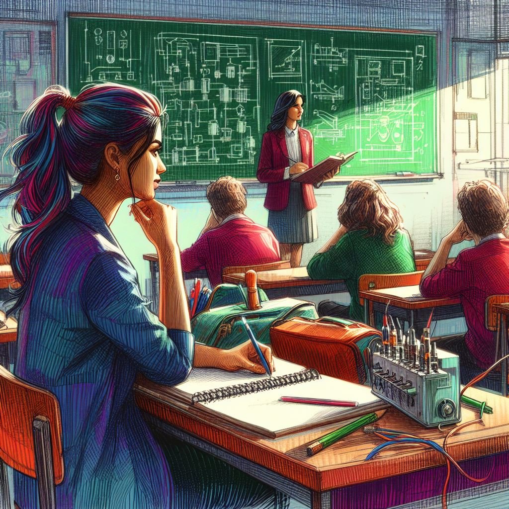 Solve Engineering class jigsaw puzzle online with 121 pieces