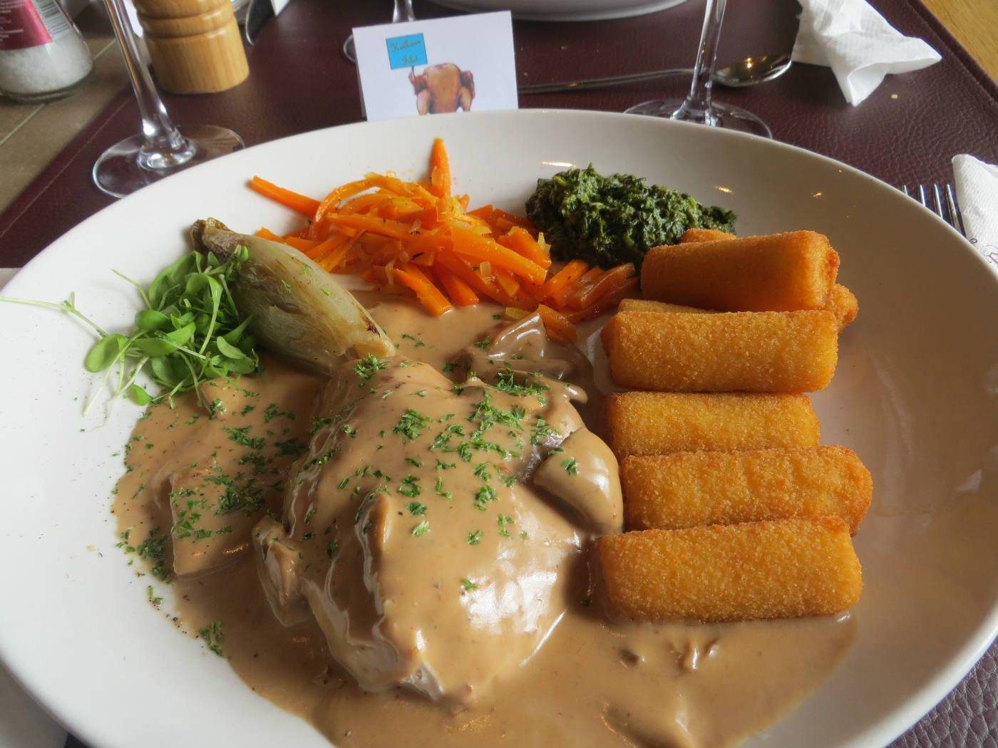 Solve Roast turkey, far too many croquettes and vegetables jigsaw ...