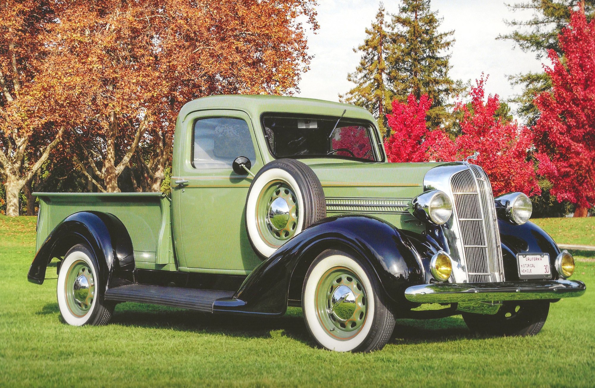 Solve 1936 Dodge Half-Ton Pickup jigsaw puzzle online with 77 pieces
