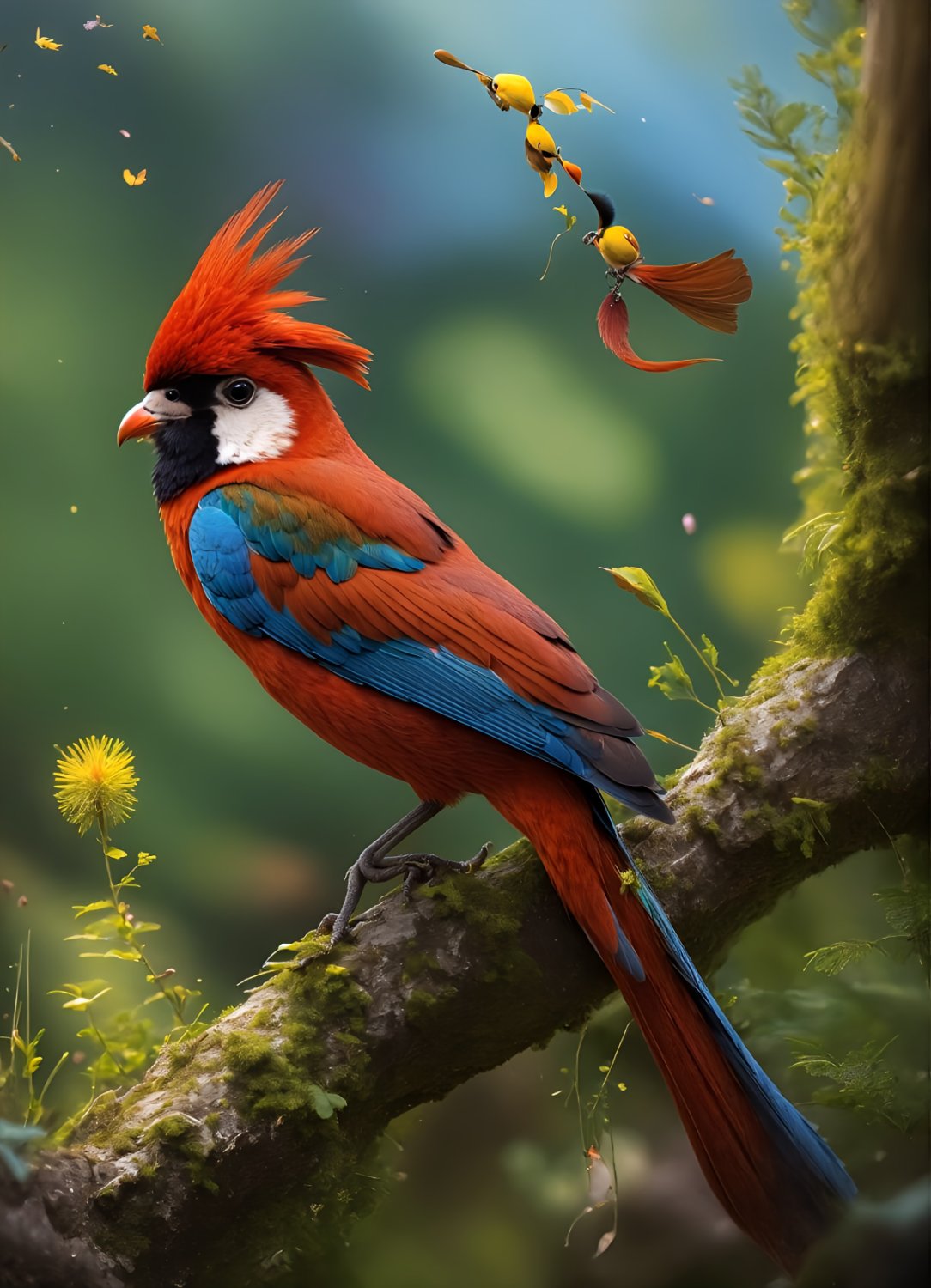 Solve Birds 4 jigsaw puzzle online with 408 pieces