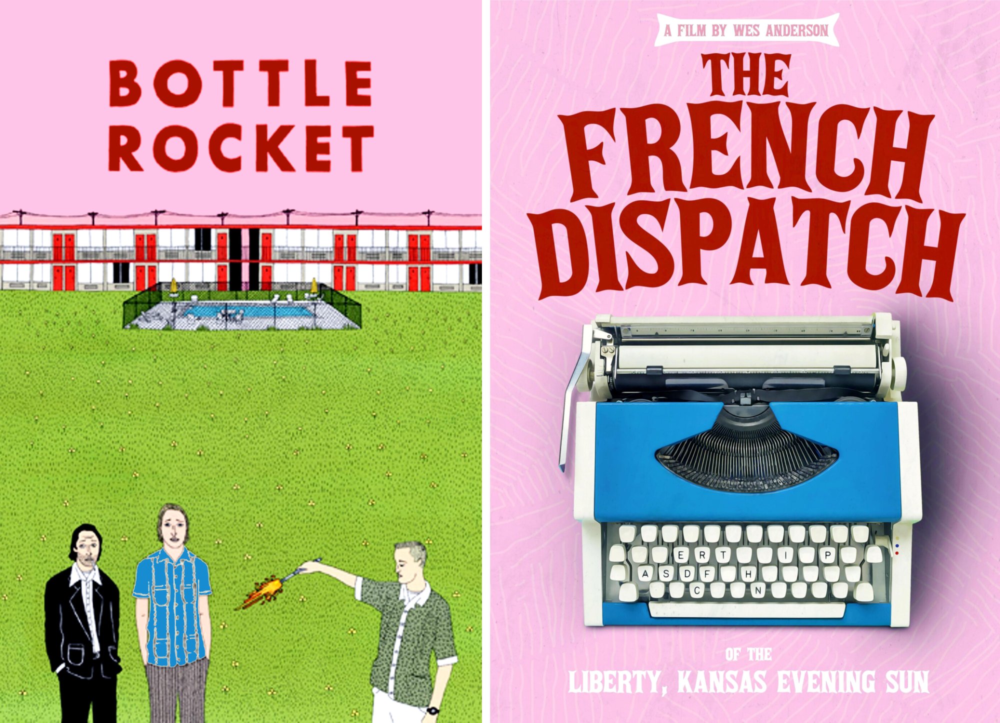 Solve Bottle Rocket ~ 1995 and The French Dispatch ~ 2020 jigsaw puzzle ...