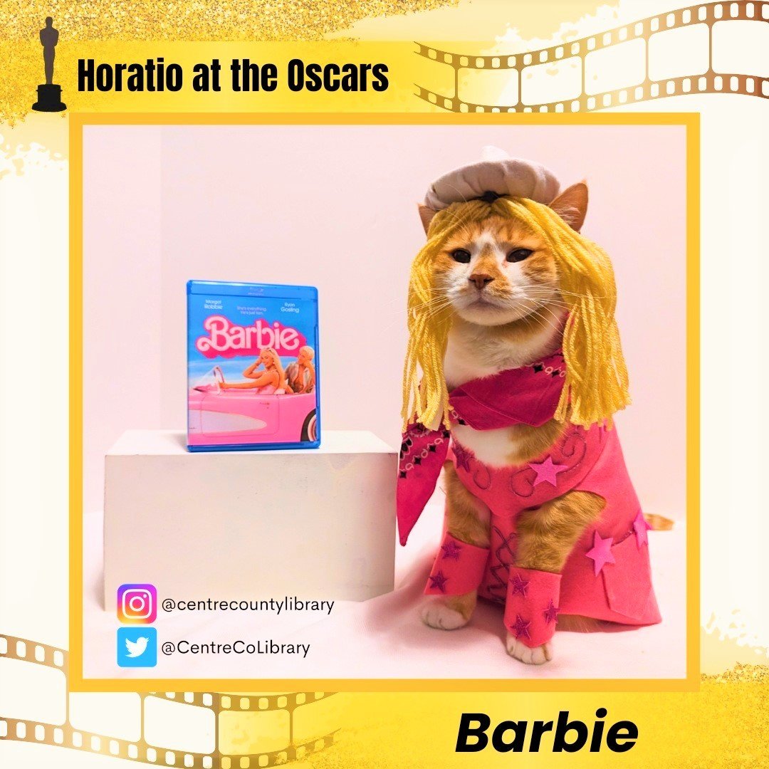 Solve Cat Icon Game #209 - Horatio the Library Cat celebrates "Barbie ...