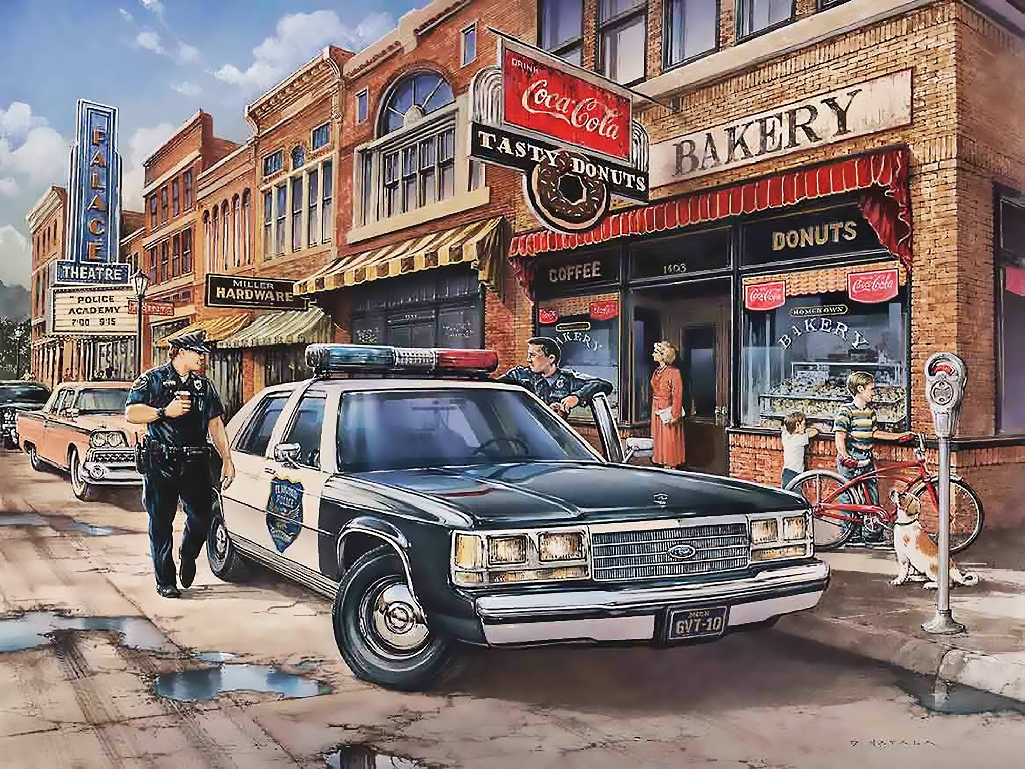 Solve Madison Police jigsaw puzzle online with 352 pieces