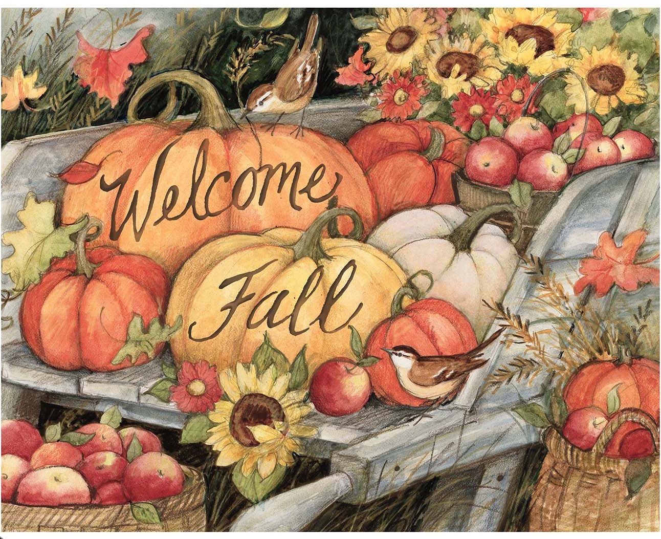 Solve Welcome Fall jigsaw puzzle online with 238 pieces