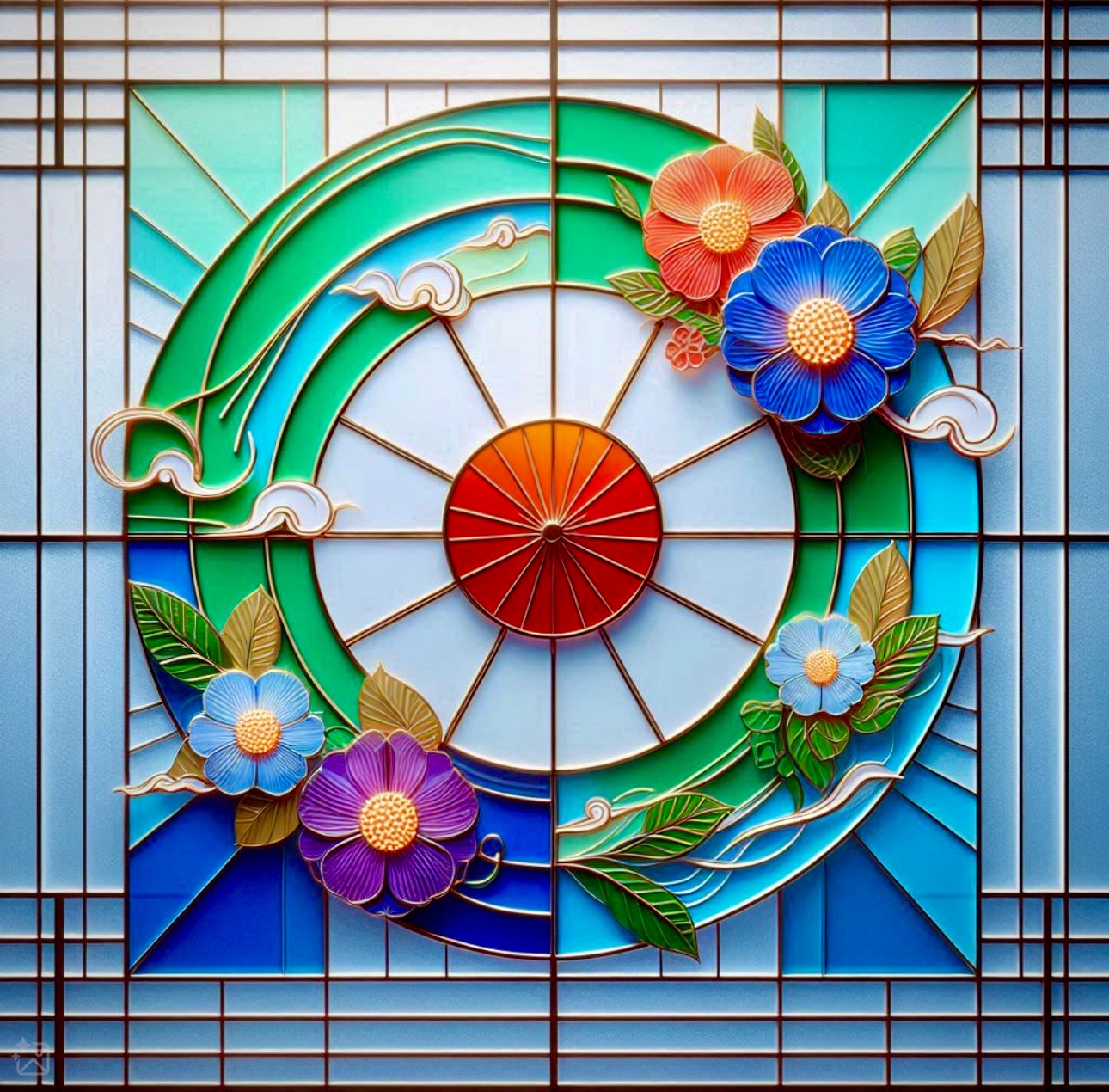 Solve Pinwheel jigsaw puzzle online with 121 pieces