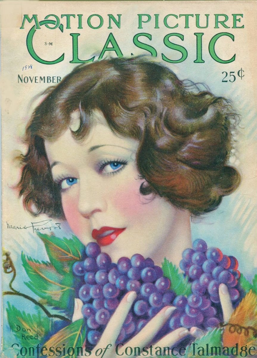 Solve Vintage illustrations/pictures - Magazine cover 1928 jigsaw ...
