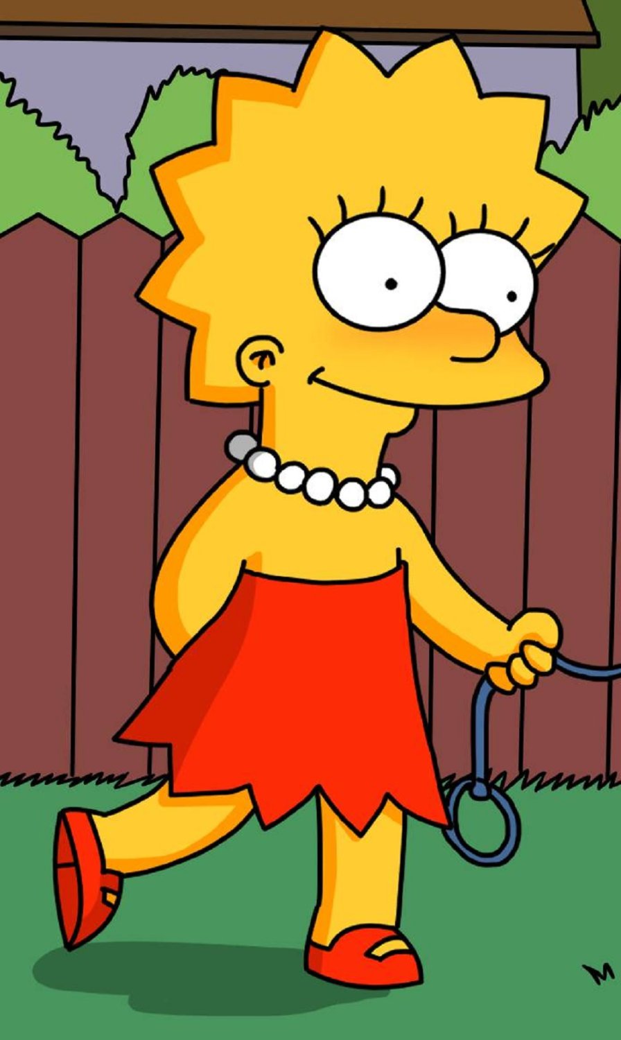 Solve Lisa Simpson jigsaw puzzle online with 240 pieces
