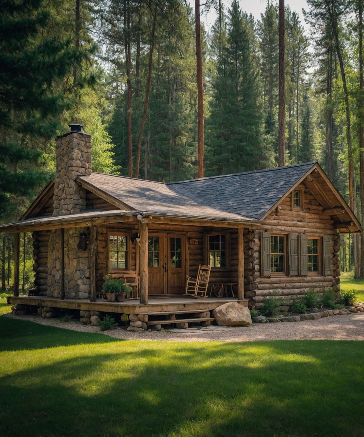 Solve Log Cabin jigsaw puzzle online with 598 pieces