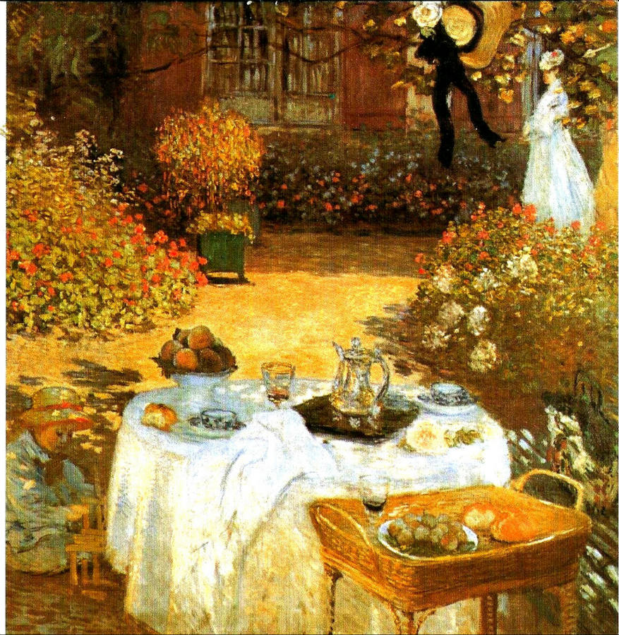 Solve Happy Birthday Sue- The Luncheon- Claude Monet jigsaw puzzle ...