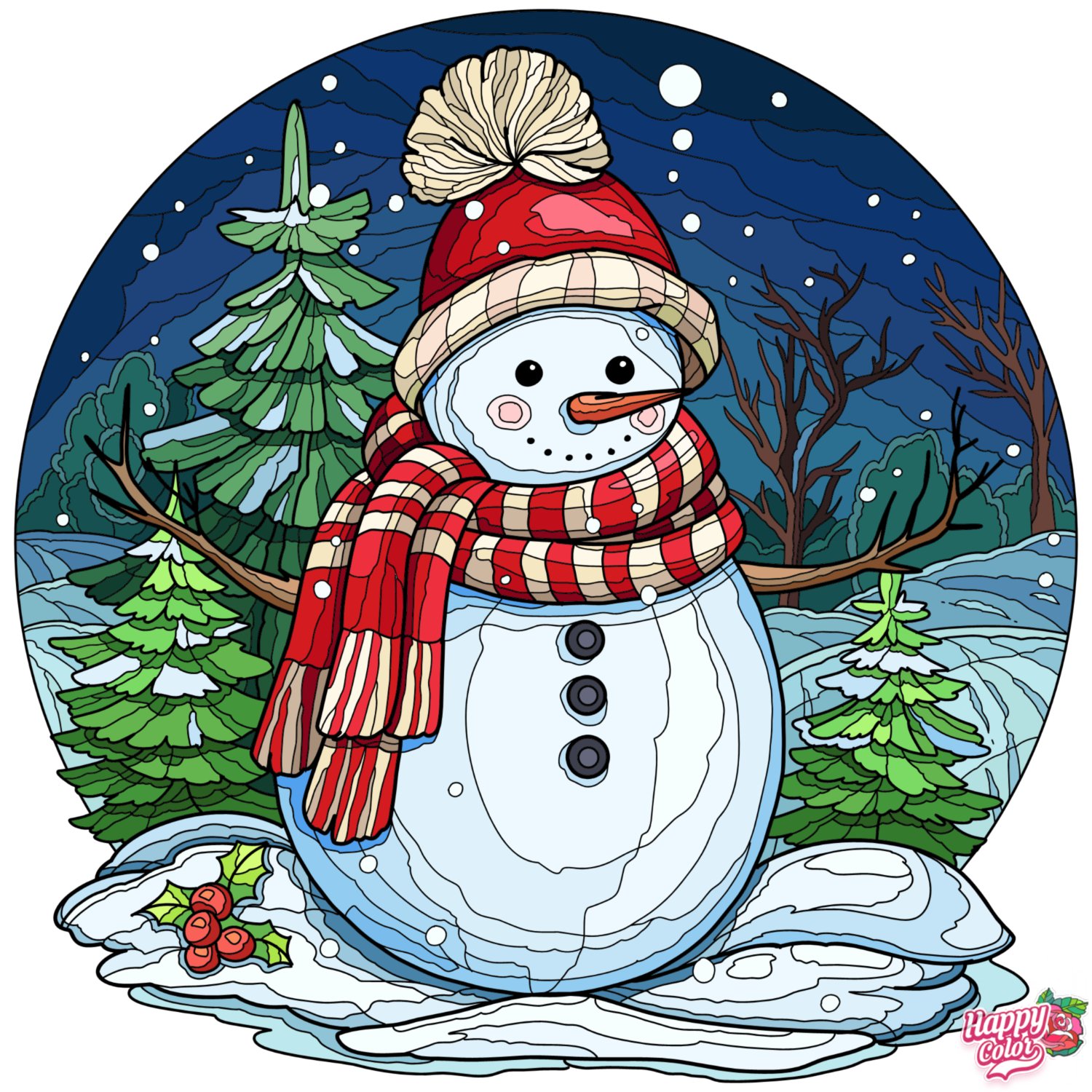 Jigsaw Puzzle | 289 pieces | Frosty the Snowman | Jigidi