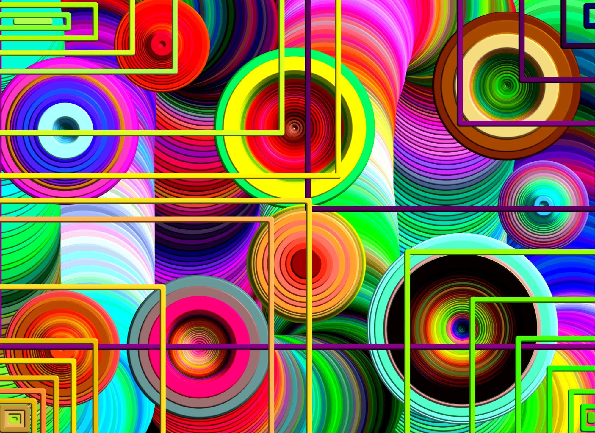 Solve Concentrics Plus - largest jigsaw puzzle online with 560 pieces