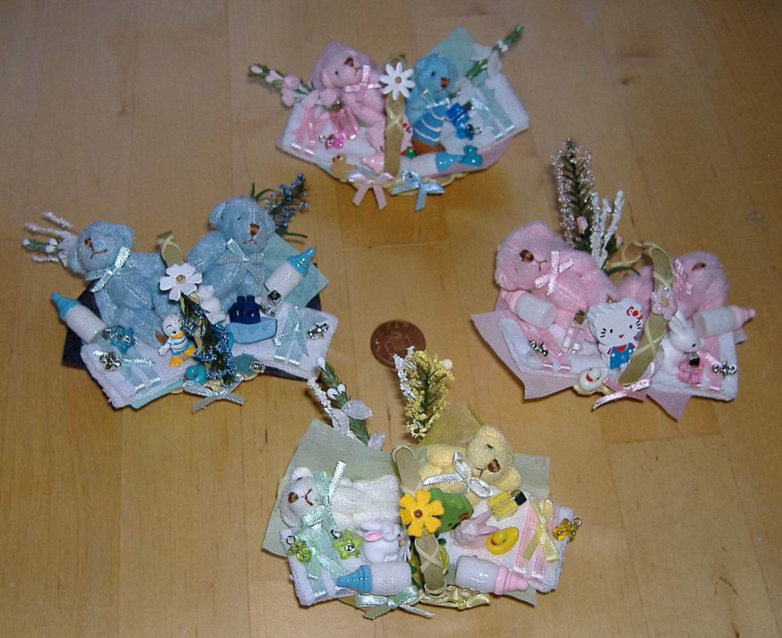 Solve Crafts - 1/12th Scale Miniatures - Baby nursery Baskets jigsaw ...