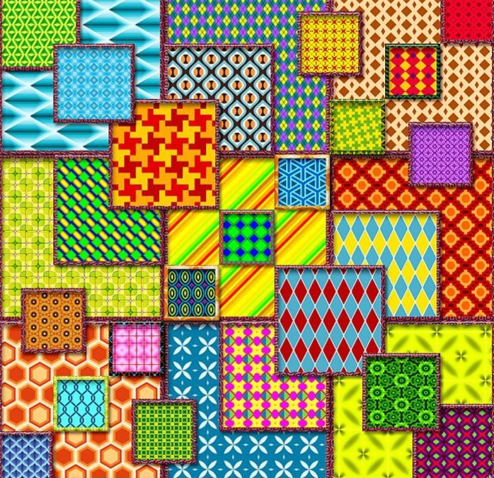 Solve Squares upon Squares jigsaw puzzle online with 81 pieces
