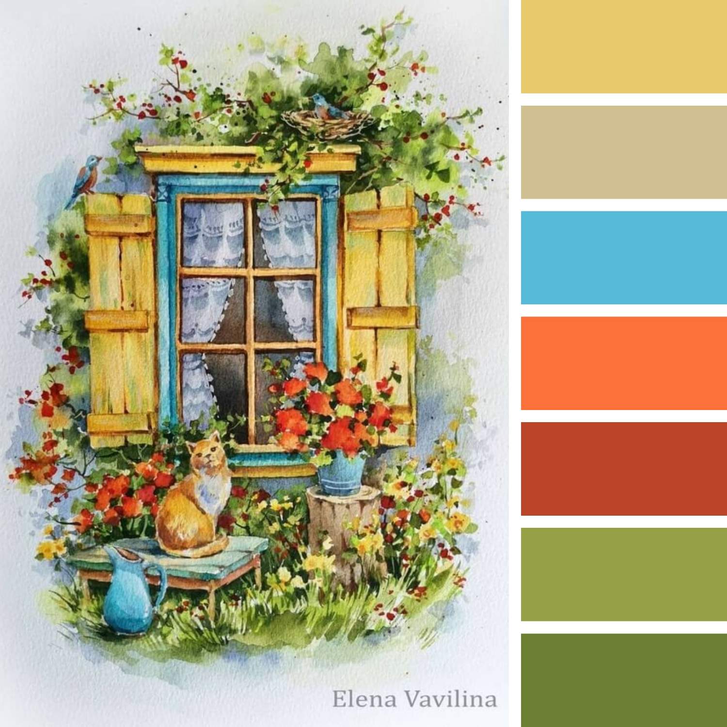 Solve Pretty Window Display (Large) jigsaw puzzle online with 196 pieces