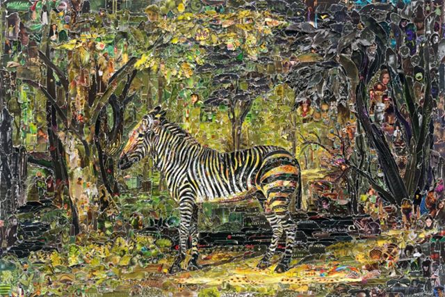Solve For Merrie, 'A Zebra Alone In The Forest, Is He Alone?' Art By ...