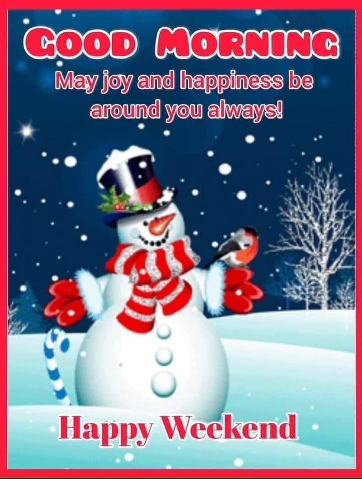 Solve Good Morning - Happy Weekend! jigsaw puzzle online with 63 pieces